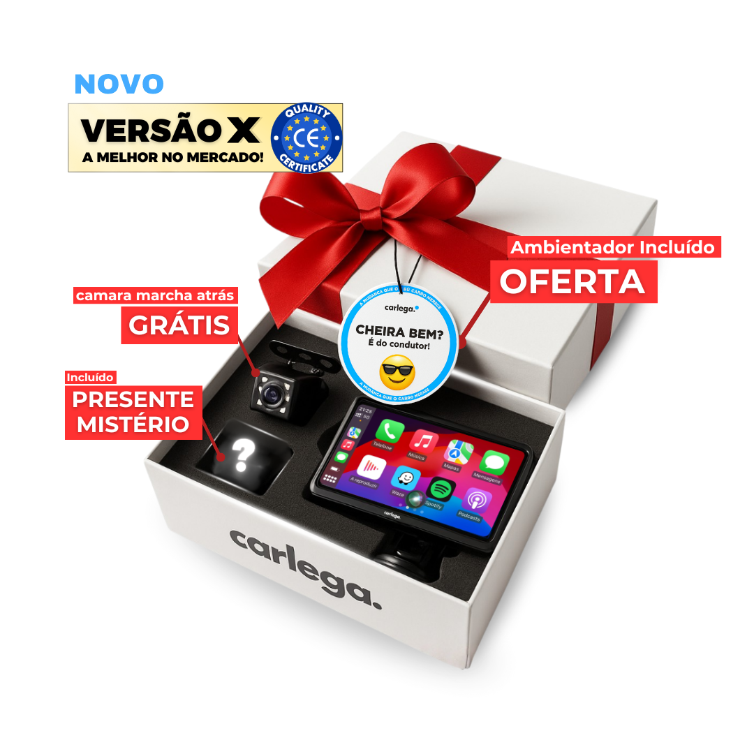 carlega X CarPlay/AndroidAuto Portátil